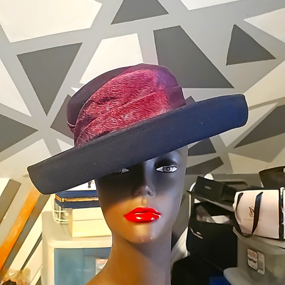 S&S Hats | Accessories | Nwt Seasons By Ss Hat Navy Wwide Purple ...